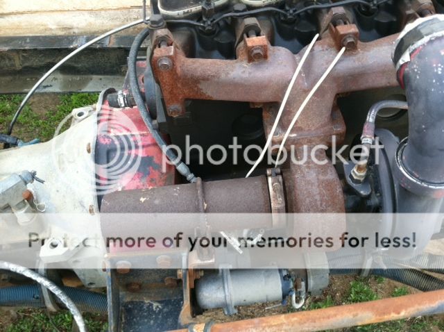 My first swap...12 Valve Cummins into a 1988 Ford E350 Born Free motor ...