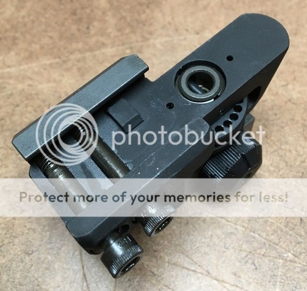 RRA stand alone rear sight / sight set up for long range shooting ...